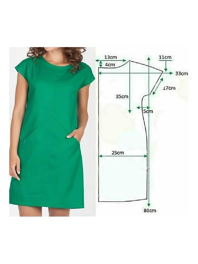 Moldes-de-Vestidos-Simples-para-Costura | PDF