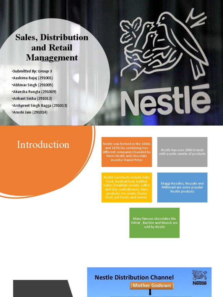 Group 3 Nestle SDRM 3 | PDF | Nestlé | Sales
