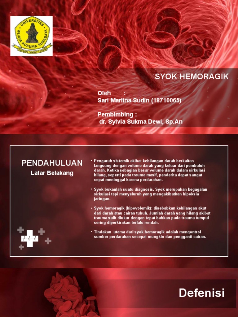 Syok Hemoragik | PDF