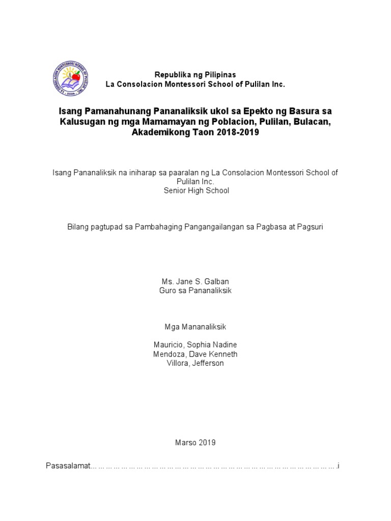 Pagbasa at Pagsuri | PDF