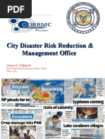 The Four Thematic Areas DRRM Presentation | PDF | Hazards | Natural Disasters