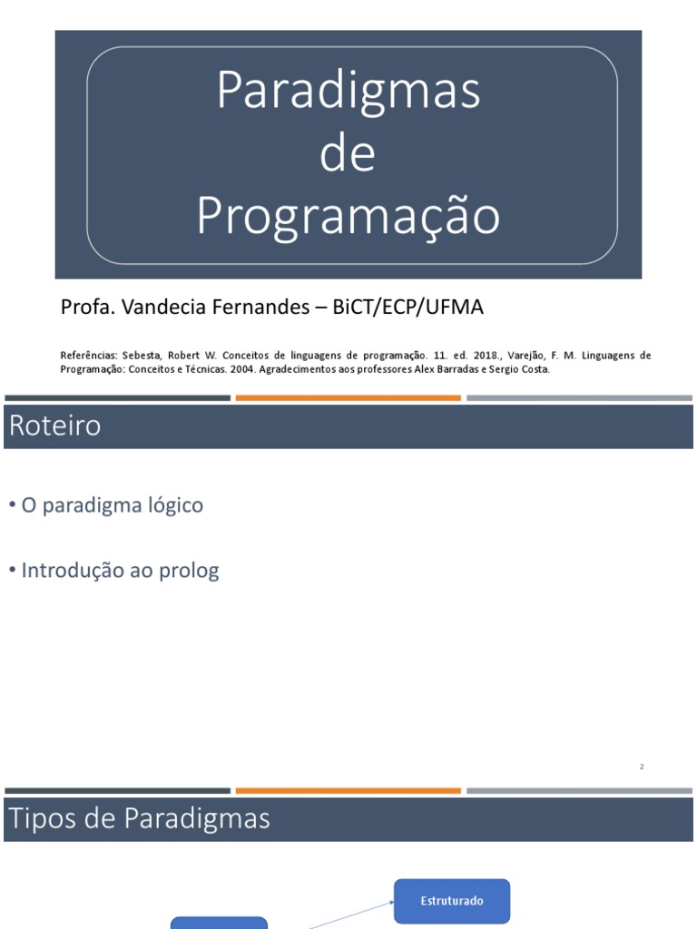PP04 ParadigmaLogico | PDF | Lógica | Verdade