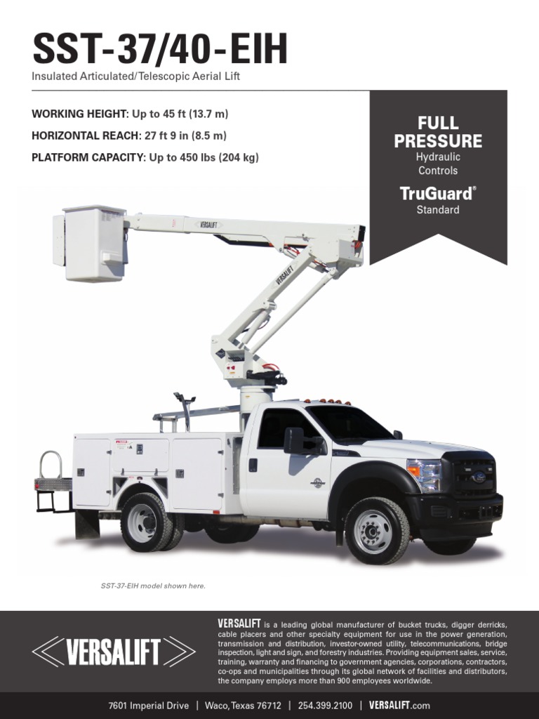 Ficha Tecnica - Versalift | PDF | Transport | Car