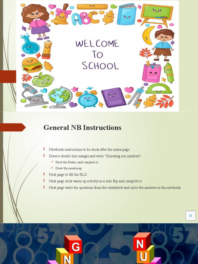 Knowing Our Numbers - PPT 1 | PDF | Numbers | Notation