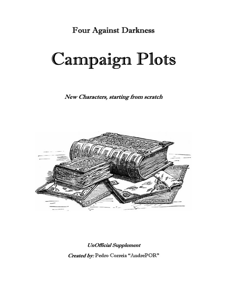 Campaign Plots 4AD V.2 | PDF | Dragon