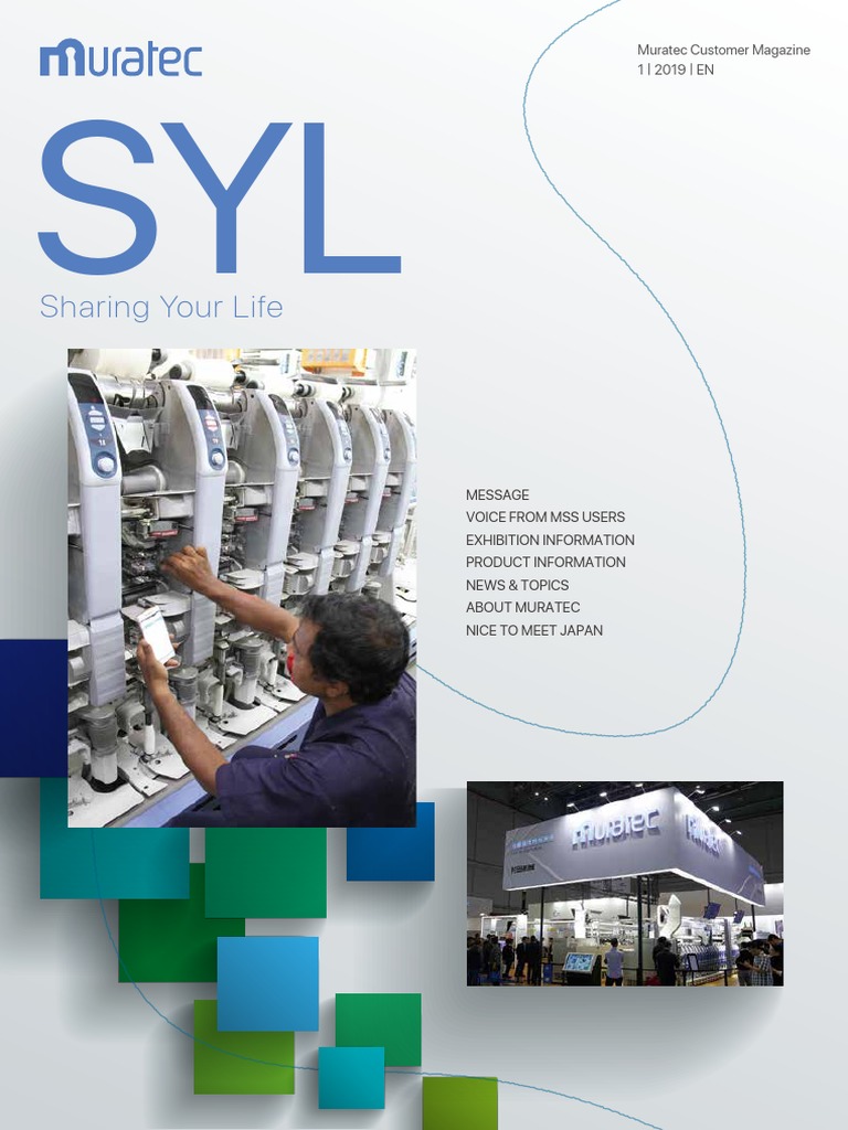 Murata SYL (Sharing Your Life) | PDF | Spinning (Textiles) | Computing