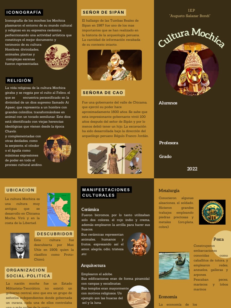 Cultura Mochica: Arte y Religión | PDF