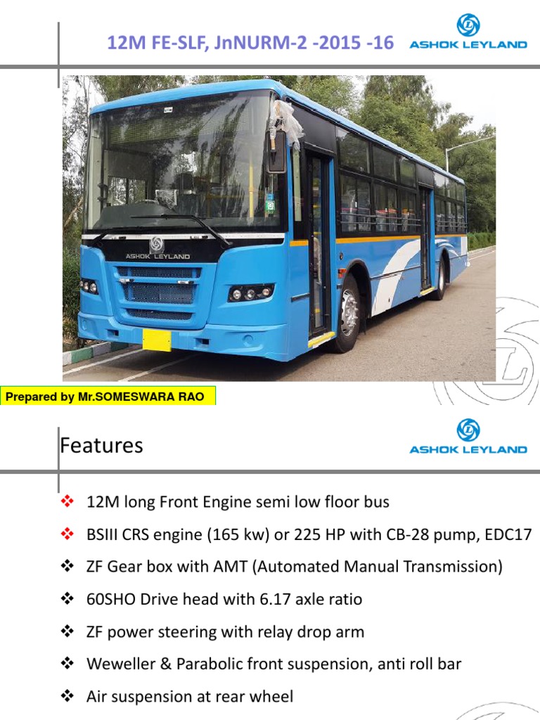 12M Fe-Slf - J2 - Amt | PDF | Diesel Engine | Axle