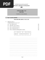 Mock 2025 Set A Math Aa HL p1 - Solutions | PDF | Euclid | Classical Geometry