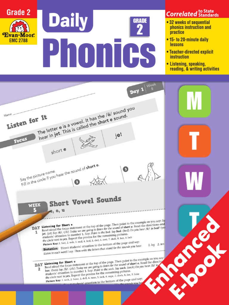 Daily Phonics Grade 2 | PDF | Phonics | Consonant