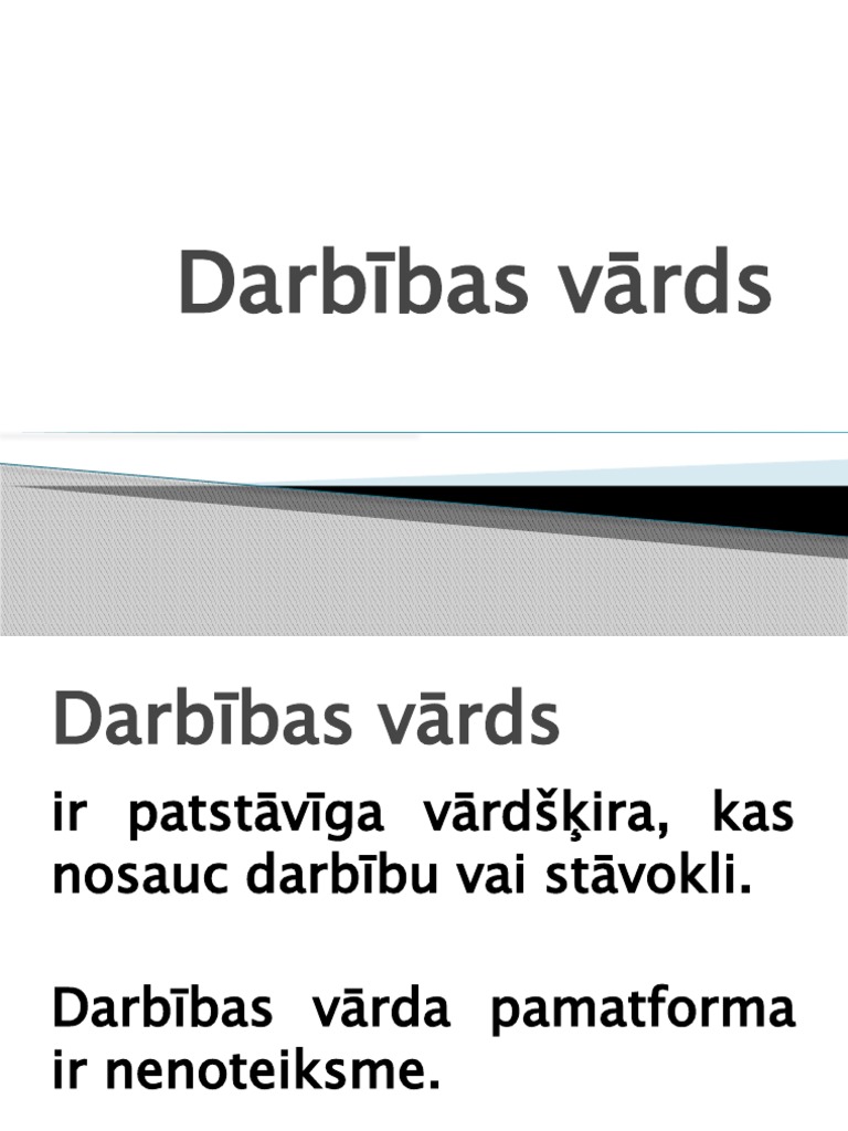 Darb Vards | PDF