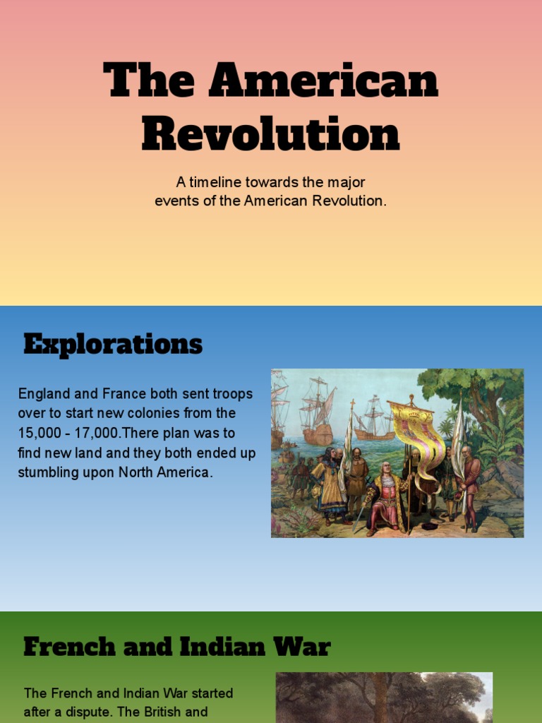 Evelyn Prince - American Revolution Timeline | PDF | Thirteen Colonies ...