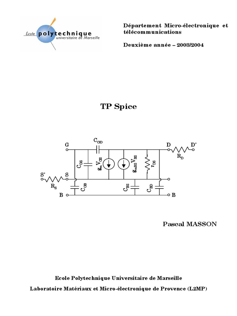 TP Spice | PDF | Ordinateurs