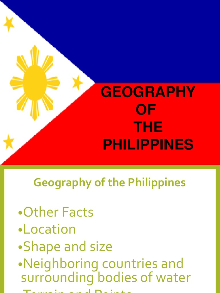 GEOGRAPHY OF THE PHILIPPINES | PDF | Volcano | Natural Hazards