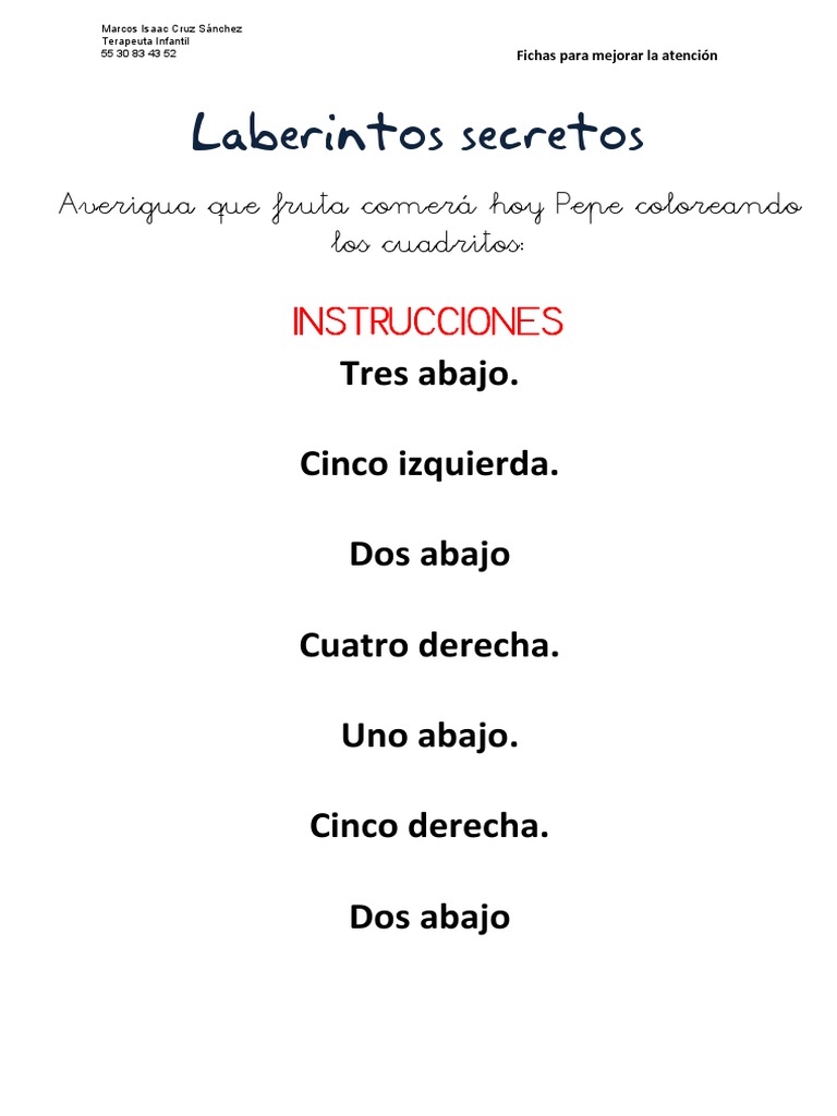 Laberintos Secretos 1 | PDF