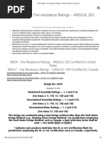 Fire Resistance Ratings - ANSI/UL 263: Design No. U311 | PDF | Drywall ...