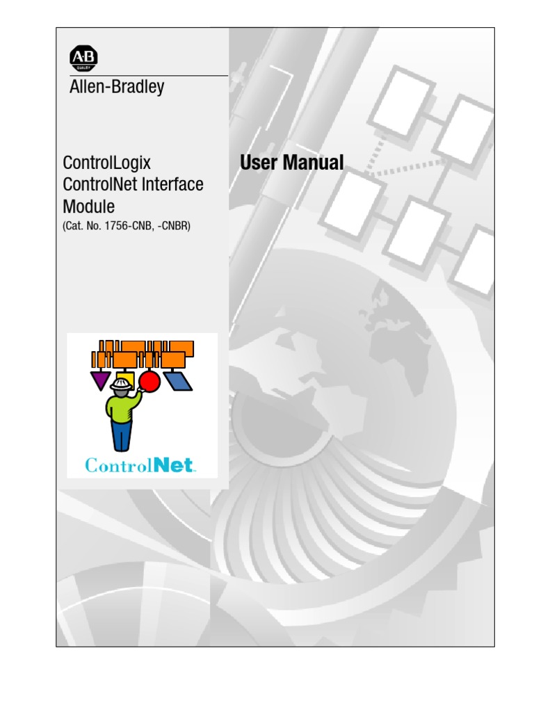 Allen Bradley 1756-CNB Control Net Bridge Module - Burn Only (103 Pages ...