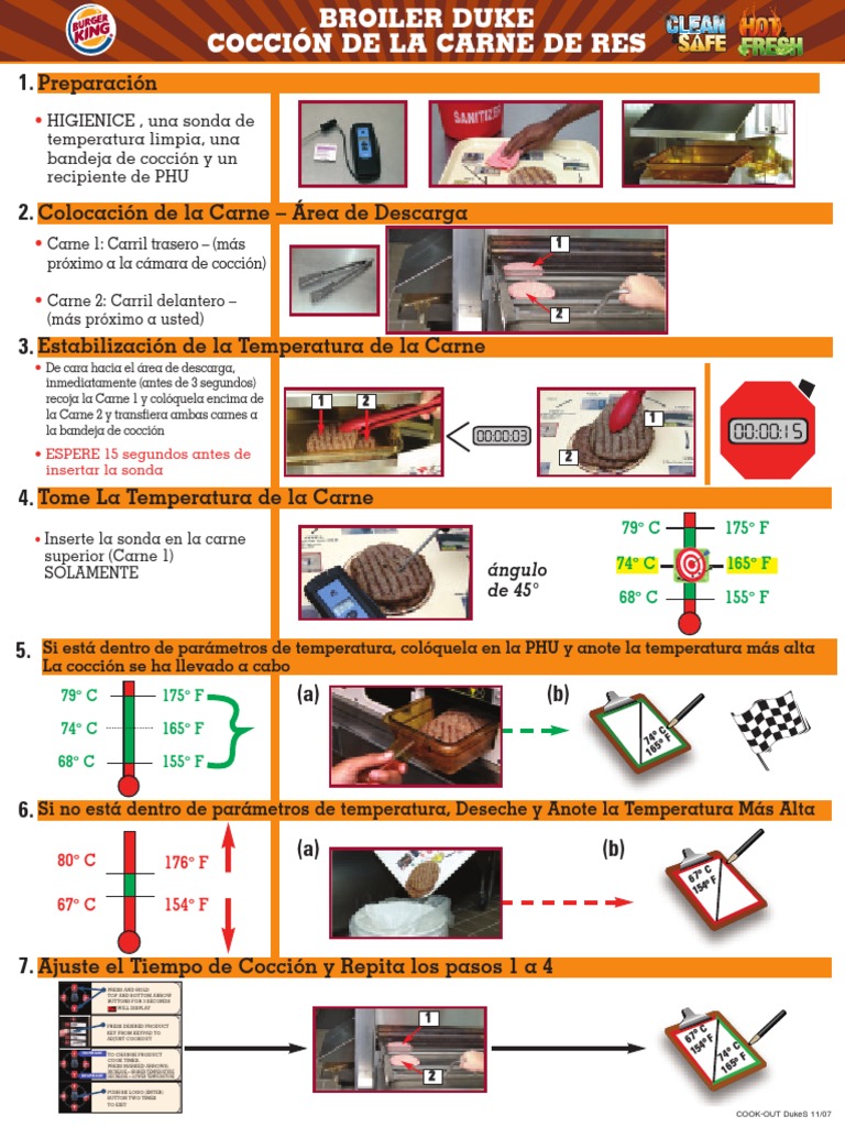 Toma Temperatura - Broiler Duke | PDF | Comida y bebida | Nutrición