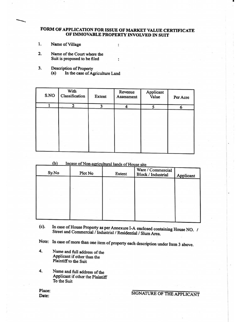Manual Market Value | PDF