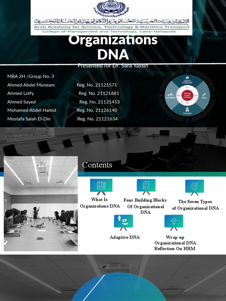 Organizations DNA PPT 12-06-2022 | PDF | Decision Making ...