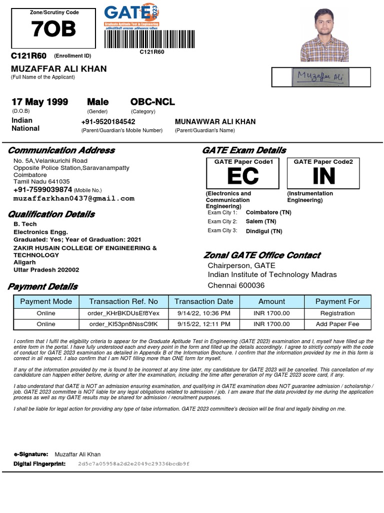 C121 R60 Application Form | PDF