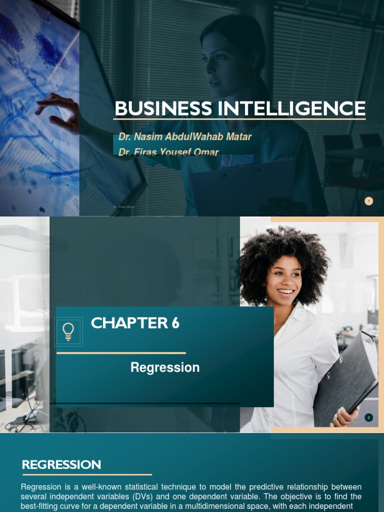 Business Intelligence - Chapter 6 | PDF | Regression Analysis ...