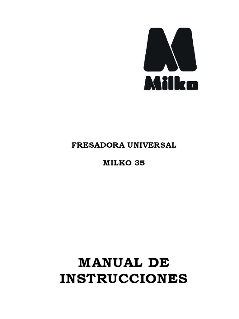 Milko 35 | PDF | Engranaje | Tornillo