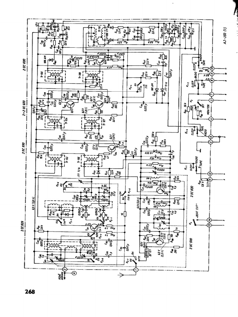Akai AJ-350 Schematic | PDF