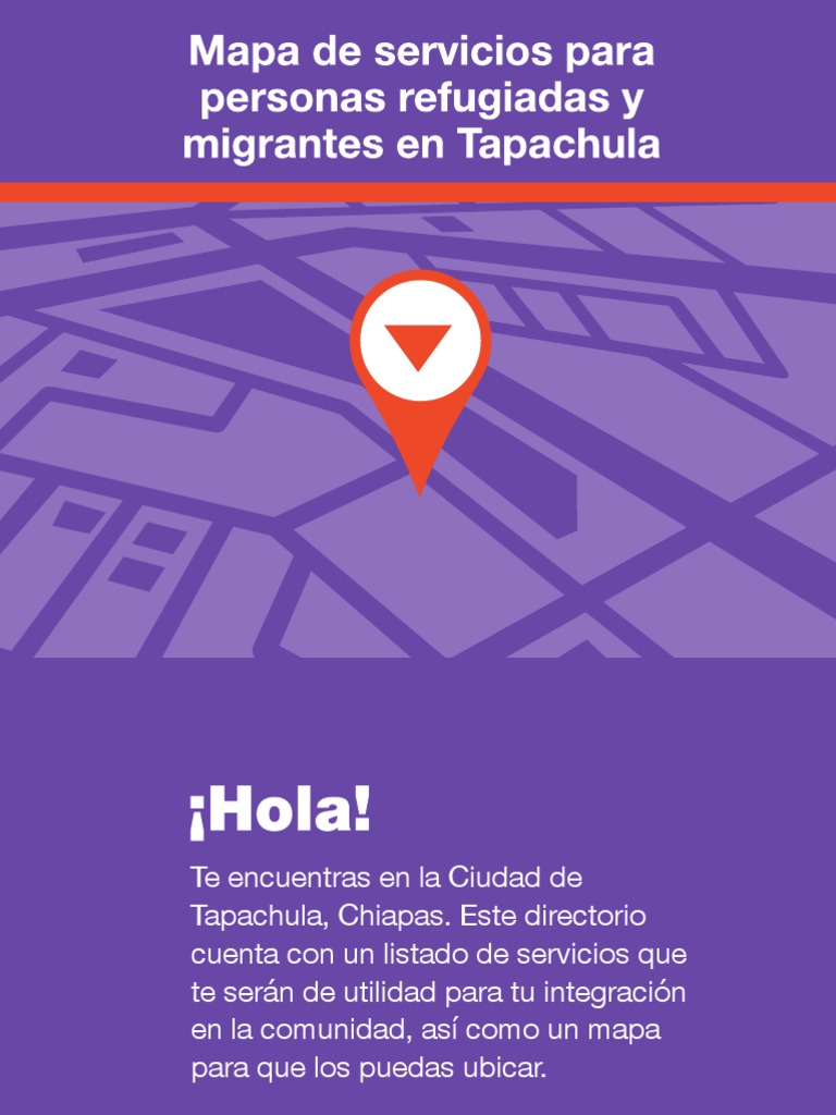 2022 Mapa Tapachula WEB | PDF | México | Unicef