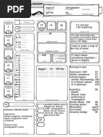 Ironsworn Character Sheet | PDF