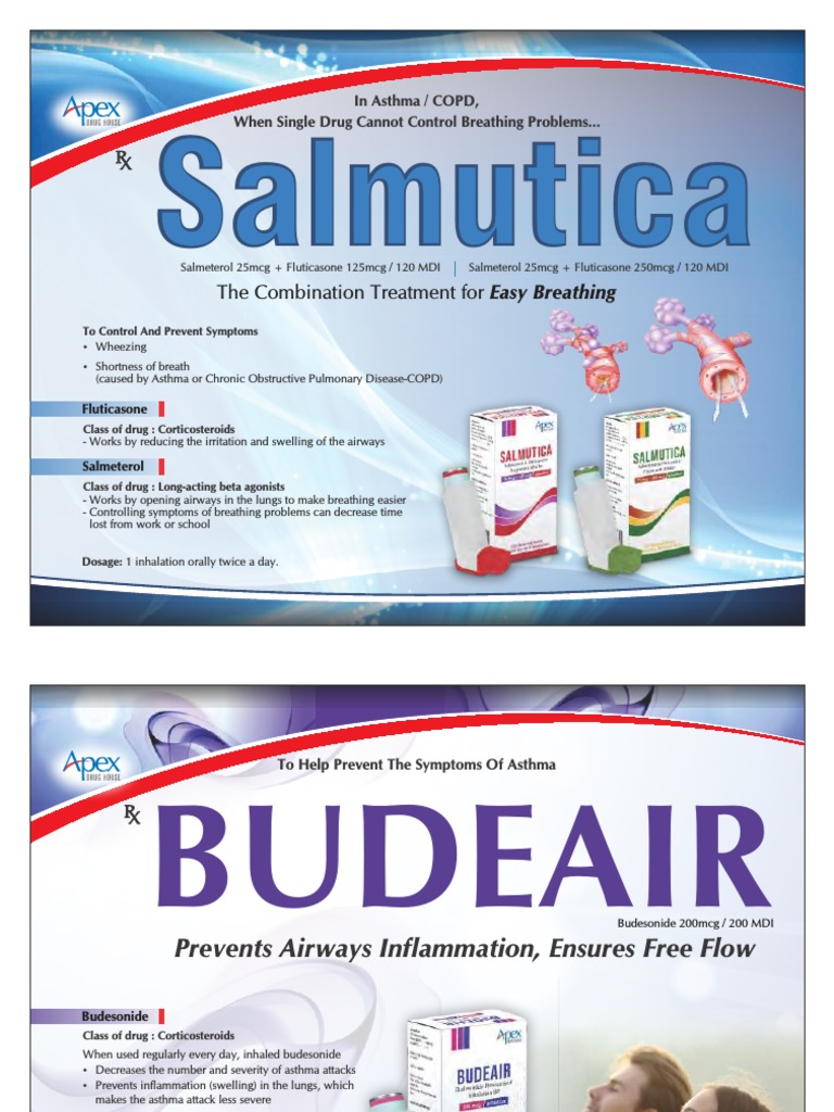 Inhalers Brands | PDF | Asthma | Chronic Obstructive Pulmonary Disease