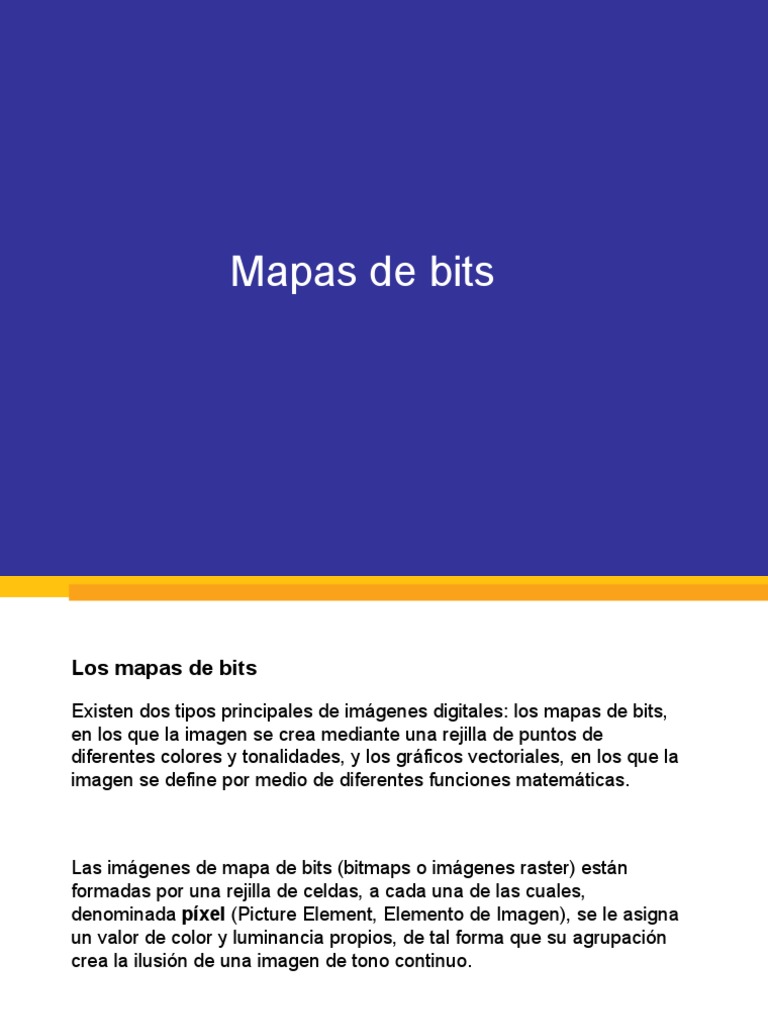 Mapa de Bits | PDF | Monitor de computadora | Resolución de pantalla