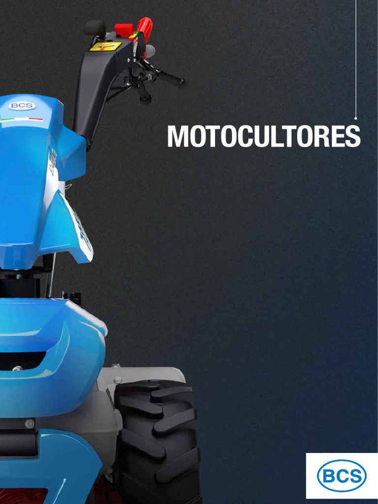 Cat BCS Gama Motocultor 2020 ES | PDF | Arado | Engranaje