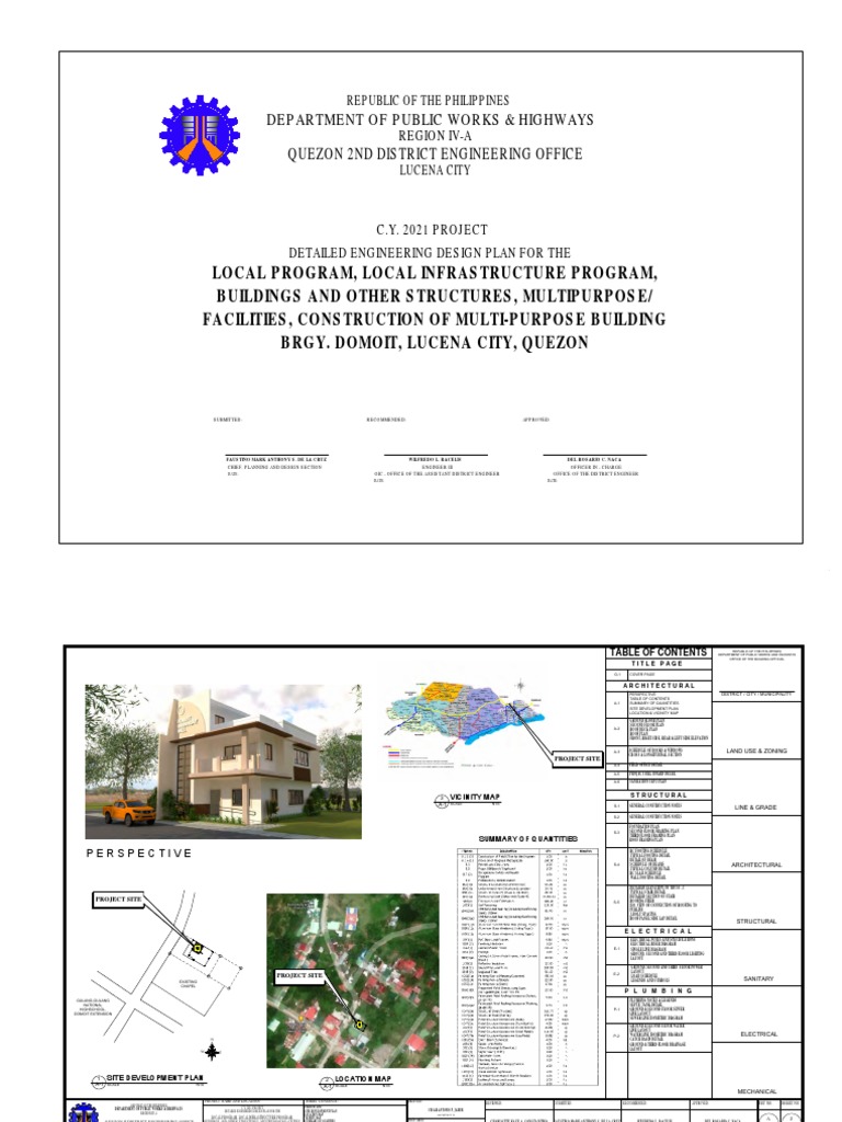 21dj0090 Plan | PDF | Economic Sectors | Civil Engineering