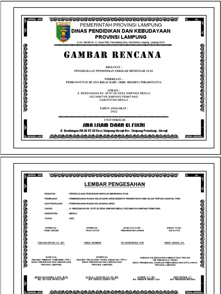 PDF Gambar RKB | PDF