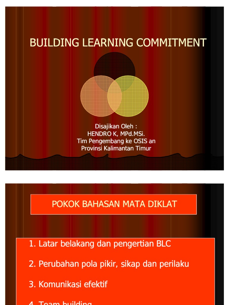 Building Learning Commitment 2 | PDF