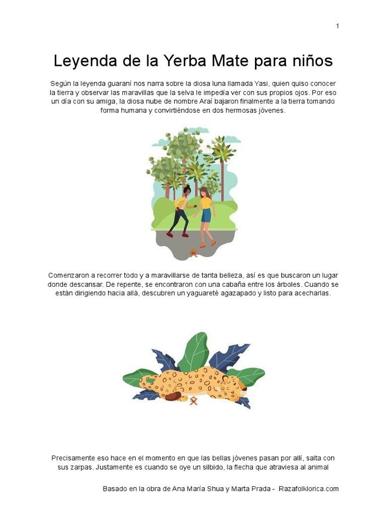 La leyenda guaraní de la yerba mate: cómo la diosa luna Yasi trajo el ...