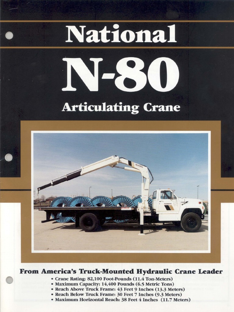 National - N80 | PDF