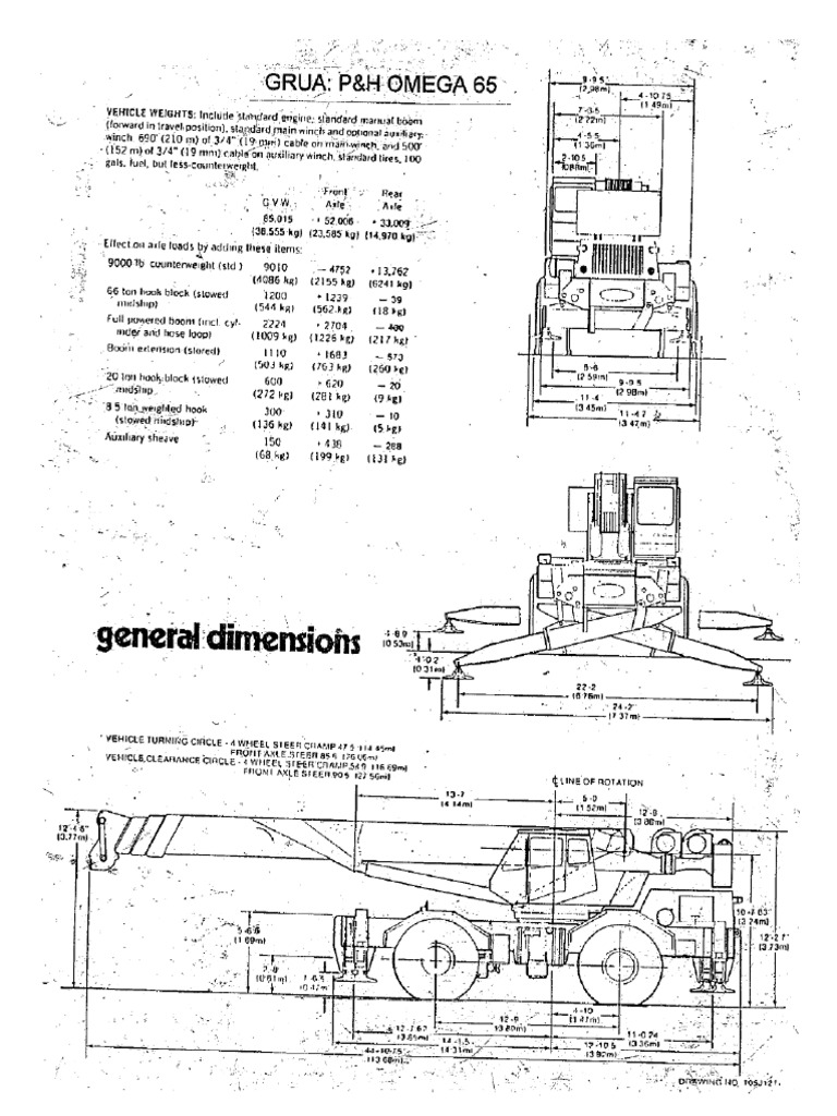 P&H - Omega 65 | PDF