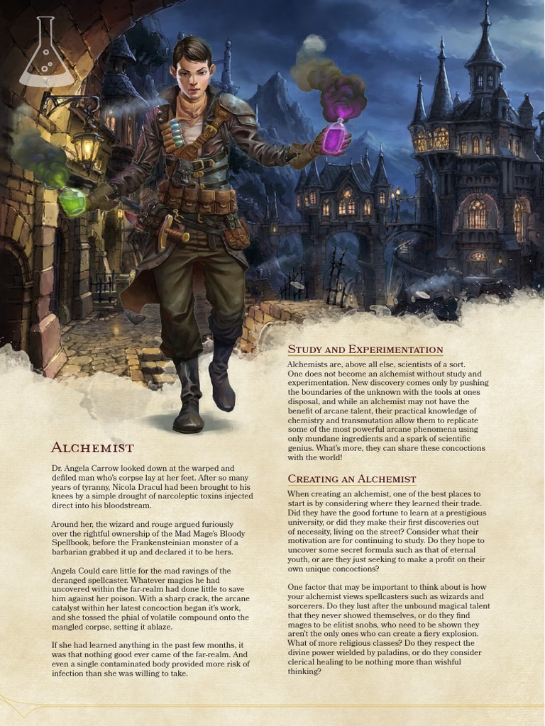 2 Class Alchemist by Clockwork Dragon | PDF | Alchemy | Bomb