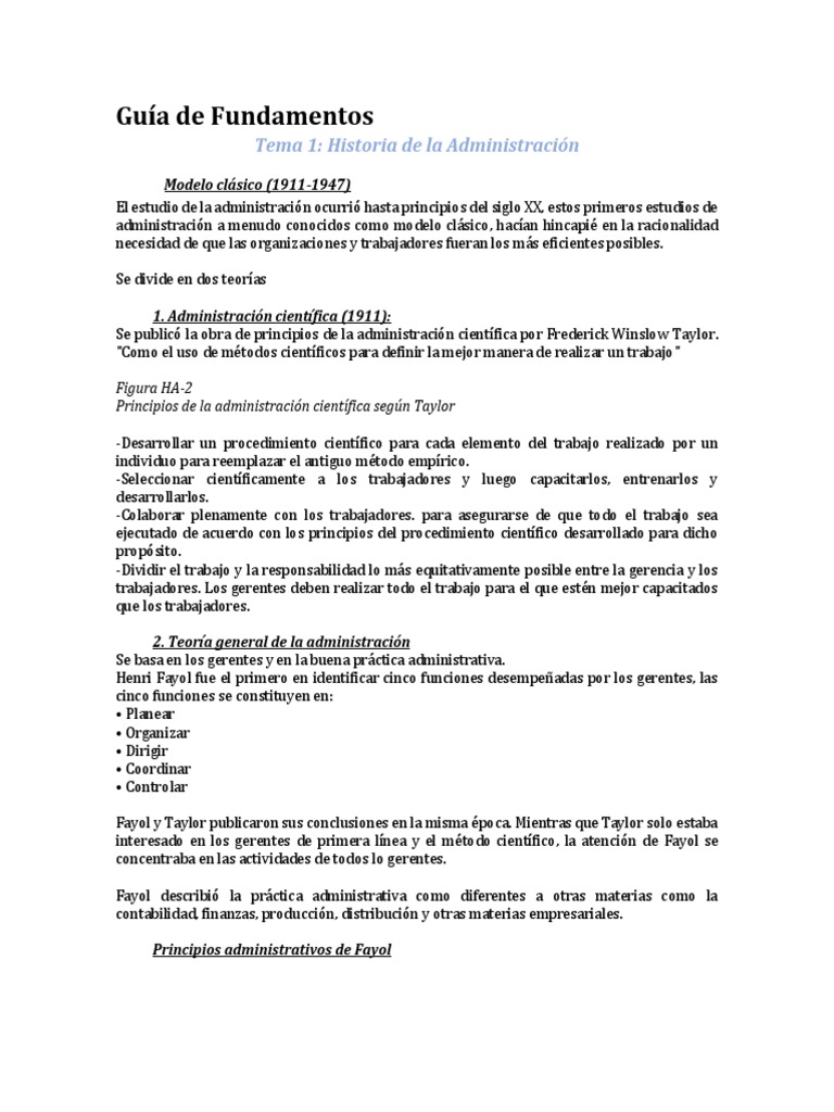 Admin Guia | PDF | Planificación | Calidad (comercial)