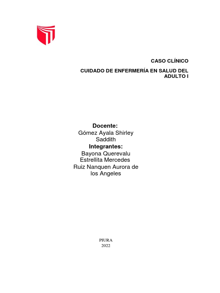 Caso Clínico Ucv | PDF | Vejiga urinaria | Micción