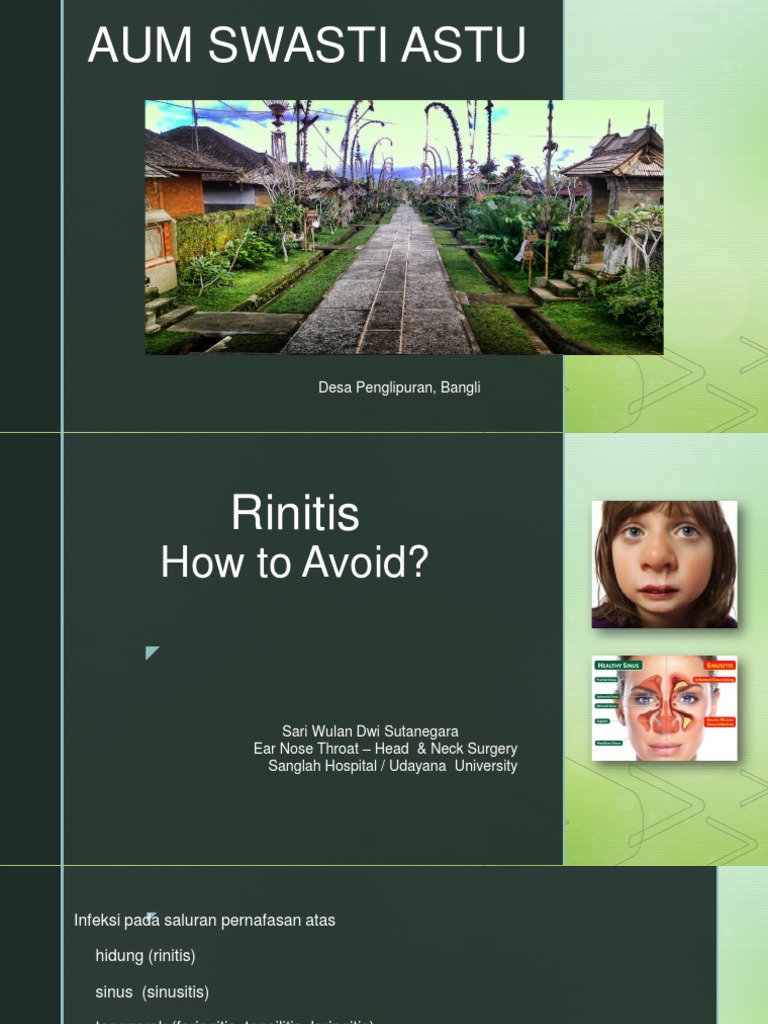 Web 2-1. Tatalaksana Rhinofaringitis | PDF