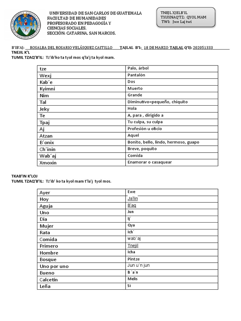 Parcial I - Mam | PDF