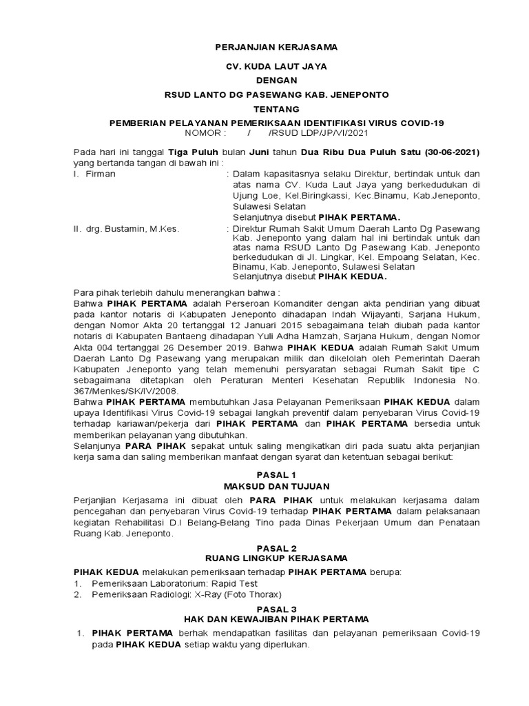 Cv. Kuda Laut Jaya | PDF