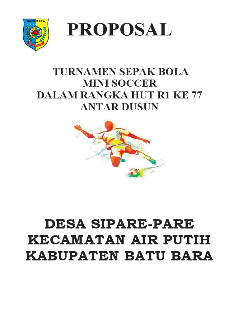 Proposal Turnamen Sepak Bola Pengurus Ka | PDF