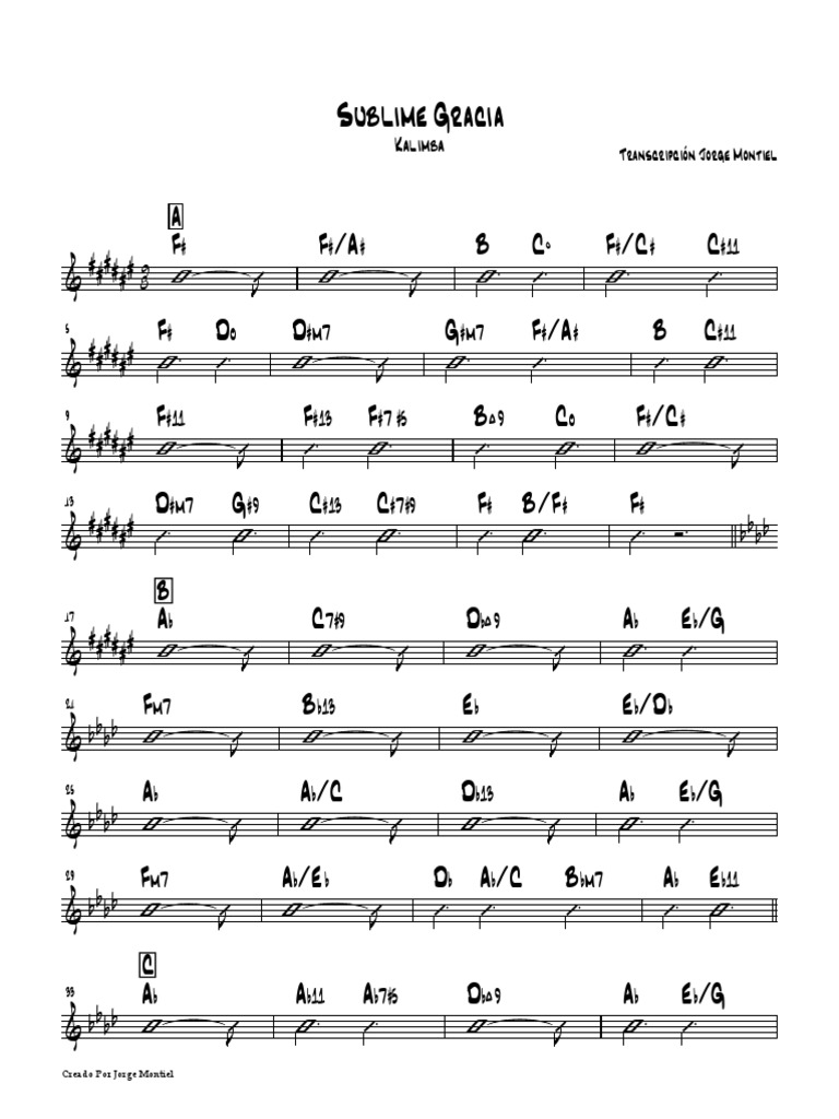 Sublime Gracia | PDF