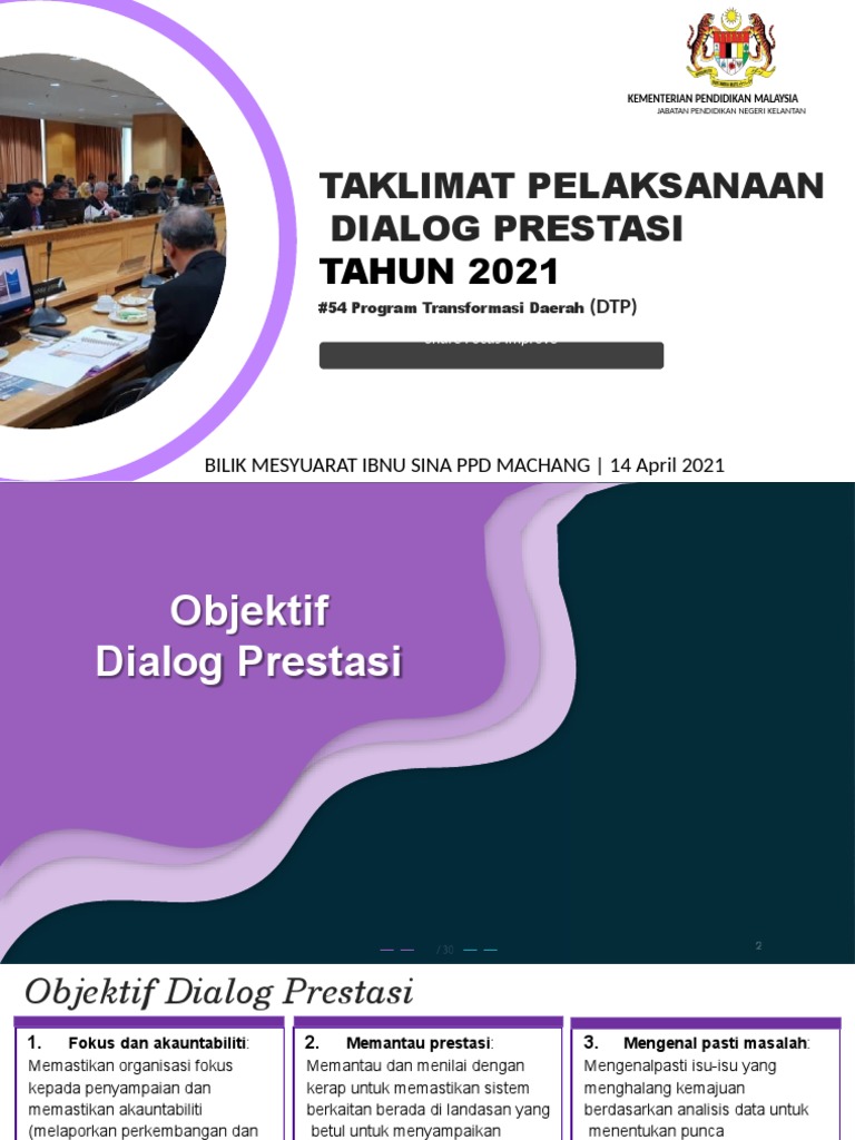 Dialog Prestasi PPD Machang 2021 | PDF