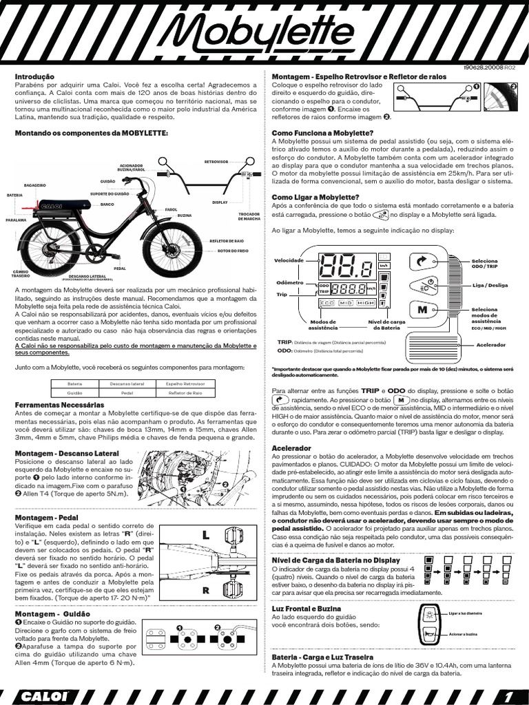 190628.20008-Manual-Mobylette R02 | PDF