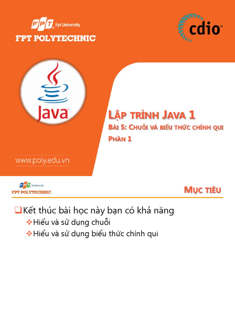 Slide 6 - Chuoi Va Bieu Thuc Chinh Qui | PDF